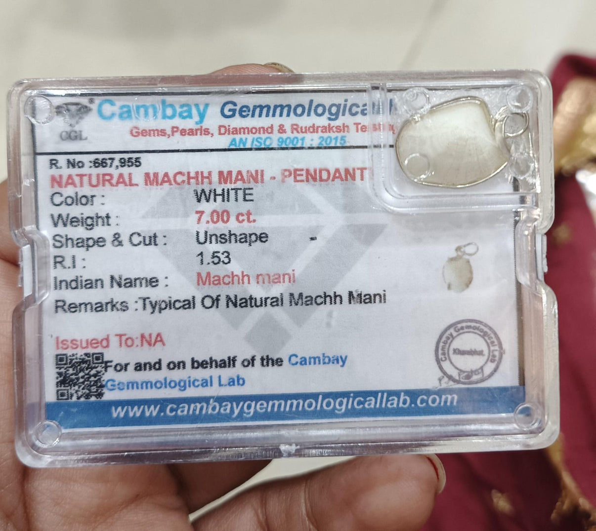 Mach Mani Pendant – Natural Healing Care